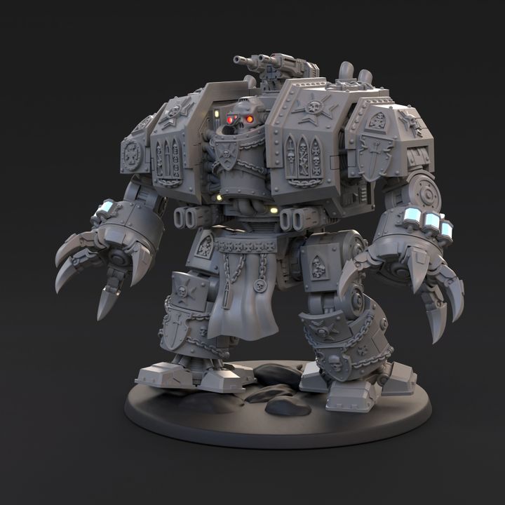 3D Printable CRUSADER BEHEMOTH by Arma Mechanatus